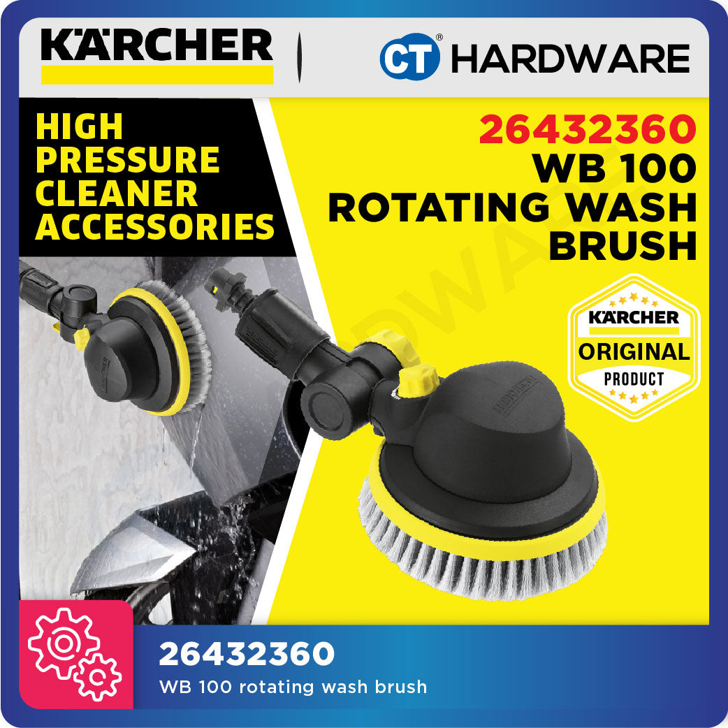 Karcher 26432360 WB 100 rotating wash brush – CT Hardware Online