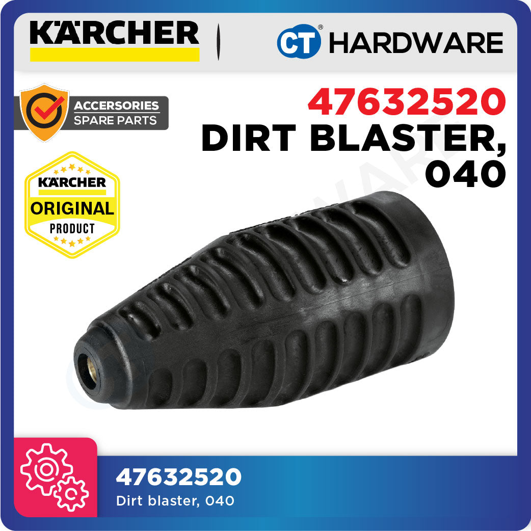 Karcher 47632520 Dirt Blaster Nozzle Large 40mm – CT Hardware Online