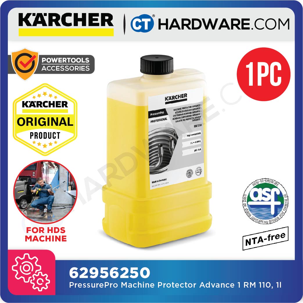 KARCHER 62956250 PRESSUREPRO MACHINE PROTECTOR ADVANCE RM110, 1L – CT ...
