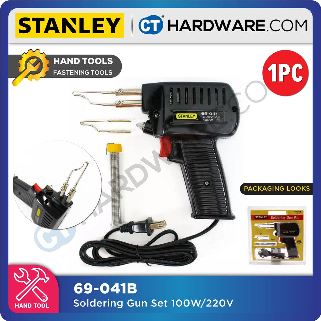 STANLEY 69-041B SOLDERING GUN 100W/220V ROUND [ 69041B ] – CT Hardware ...