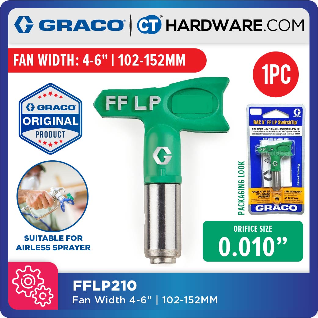 Graco FFLP210 Spray Tip FFLP210 – CT Hardware Online